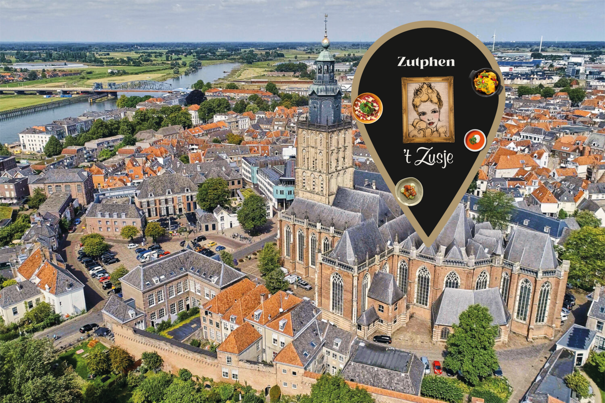't Zusje Restaurant, Zutphen ('t Zusje) - Van den Akker Tegels